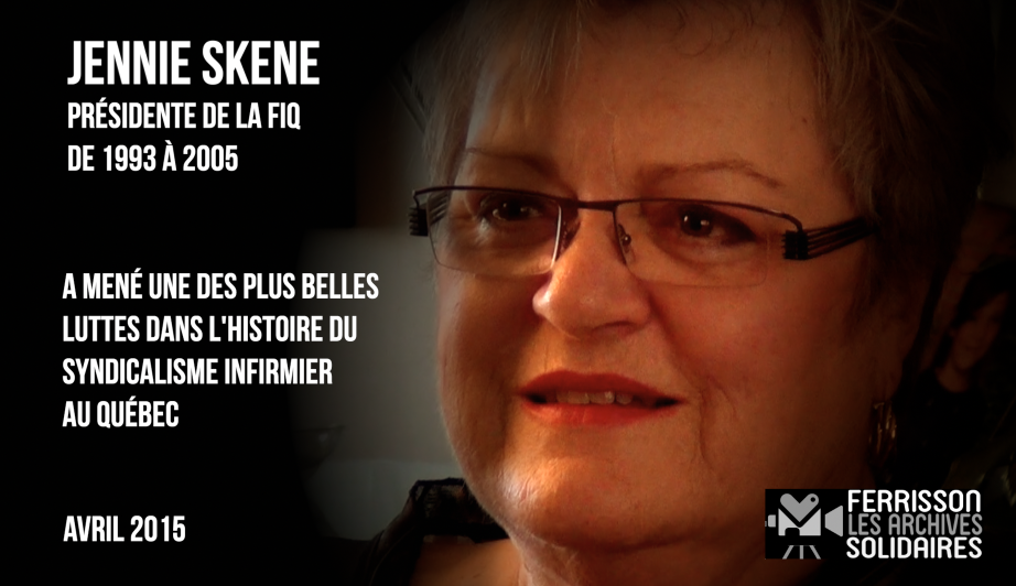 Jennie Skene | Ferrisson - La mémoire progressiste du Québec